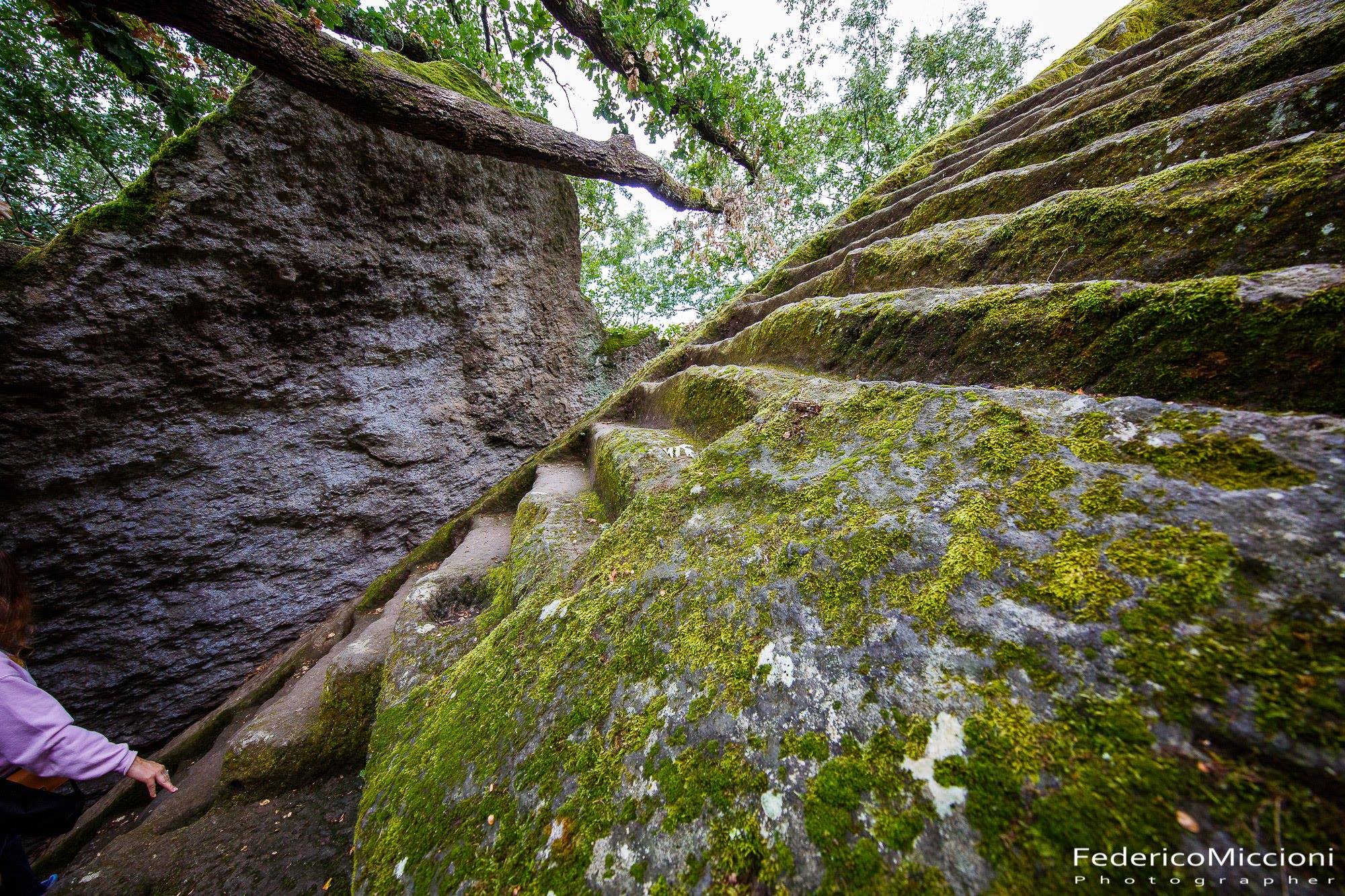 Etruscan Pyramid of Bomarzo, Italy - LA PIRAMIDE ETRUSCA DI BOMARZO